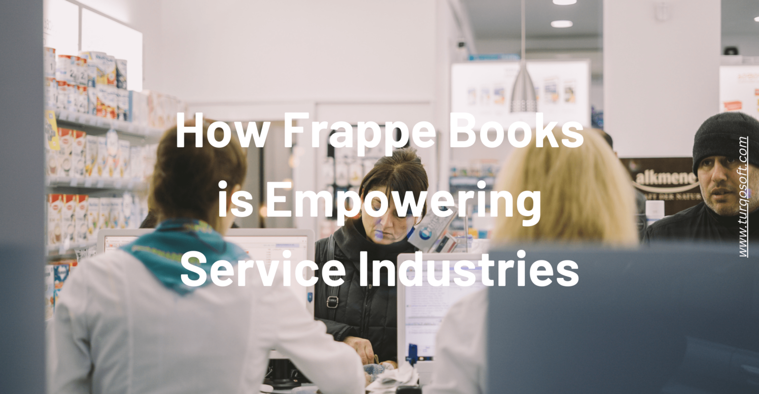 How Frappe Books is Empowering Service Industries - Turqosoft