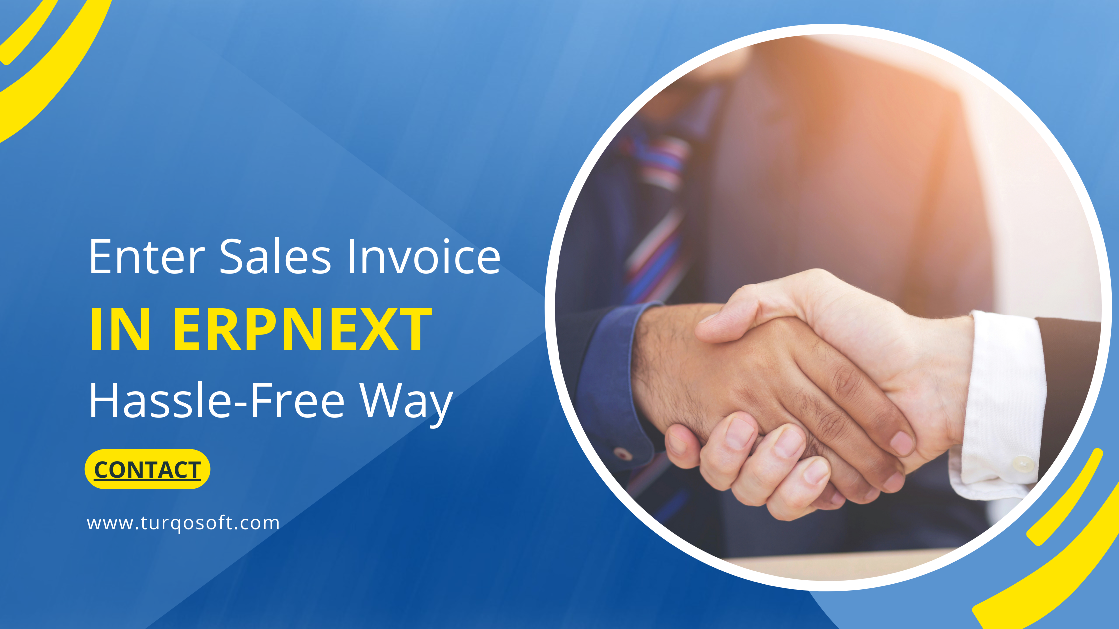 Enter Sales Invoice in ERPNext ~ Hassle-Free Way - Turqosoft