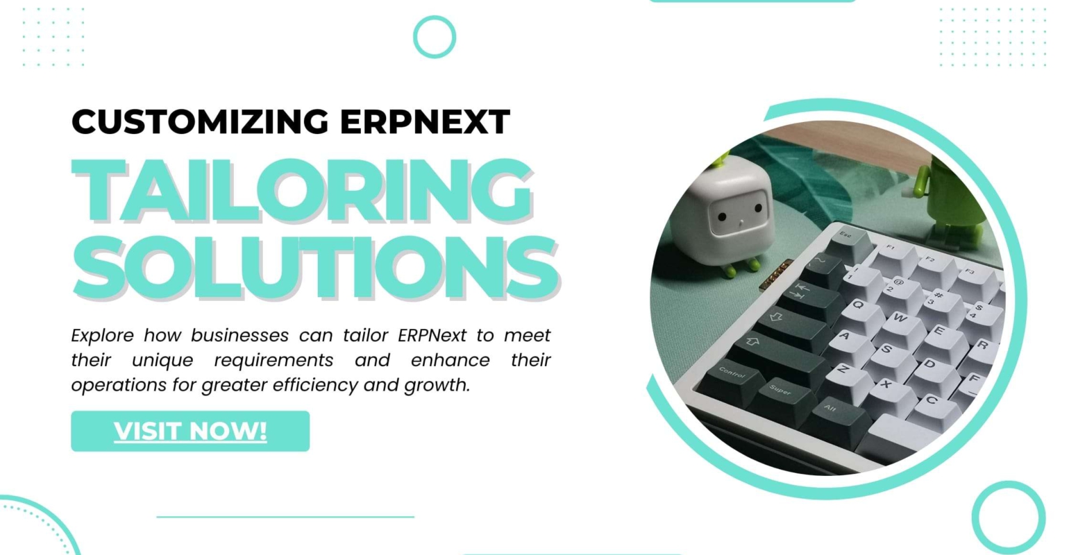 Customizing ERPNext: Tailoring Solutions for Unique Business Needs - Turqosoft