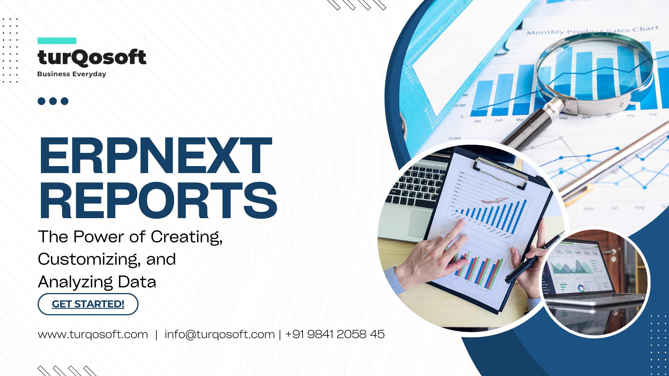 ERPNext Reports: The Power of Creating, Customizing, and Analyzing Data - Turqosoft