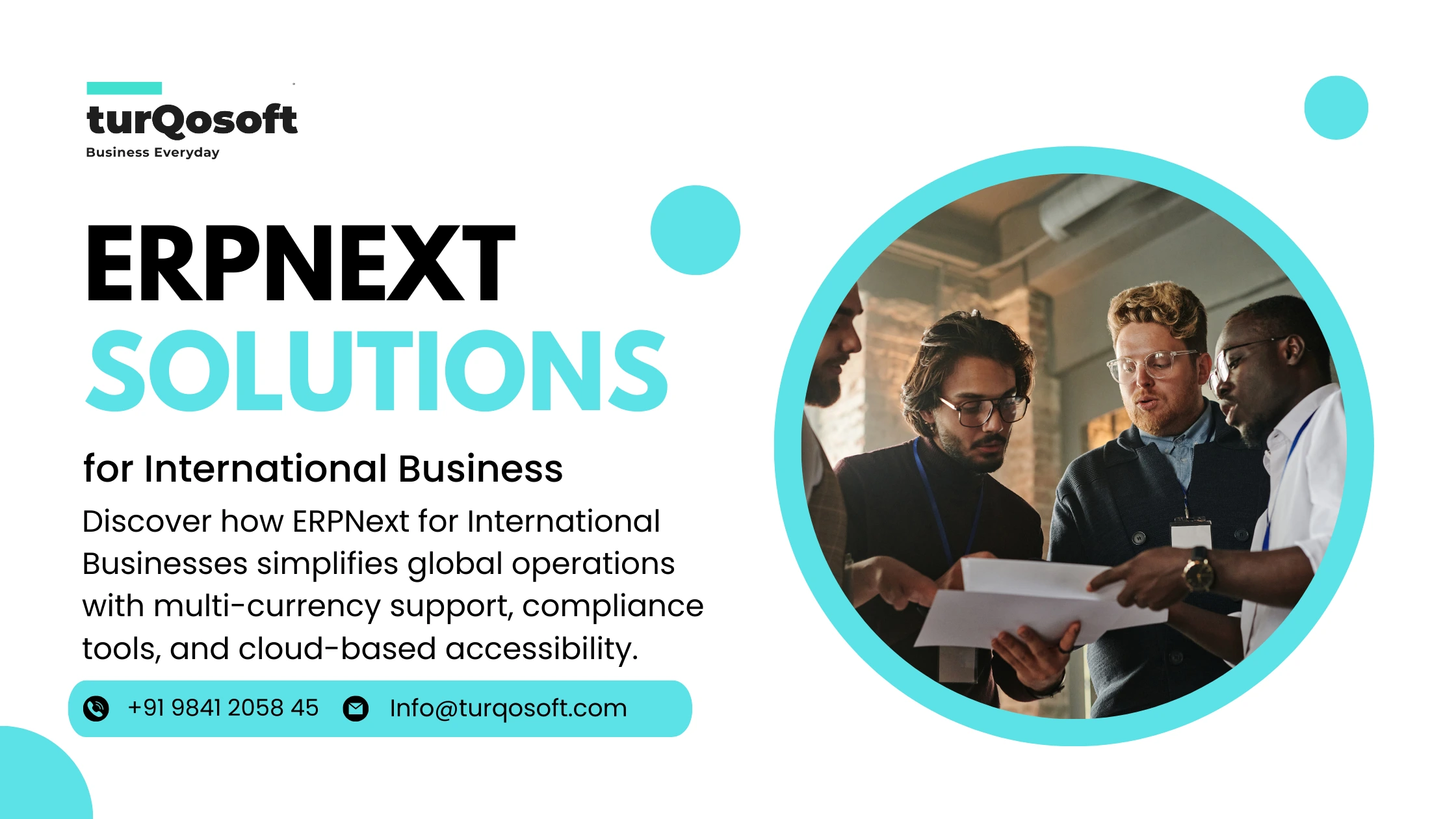 ERPNext for International Business - Turqosoft