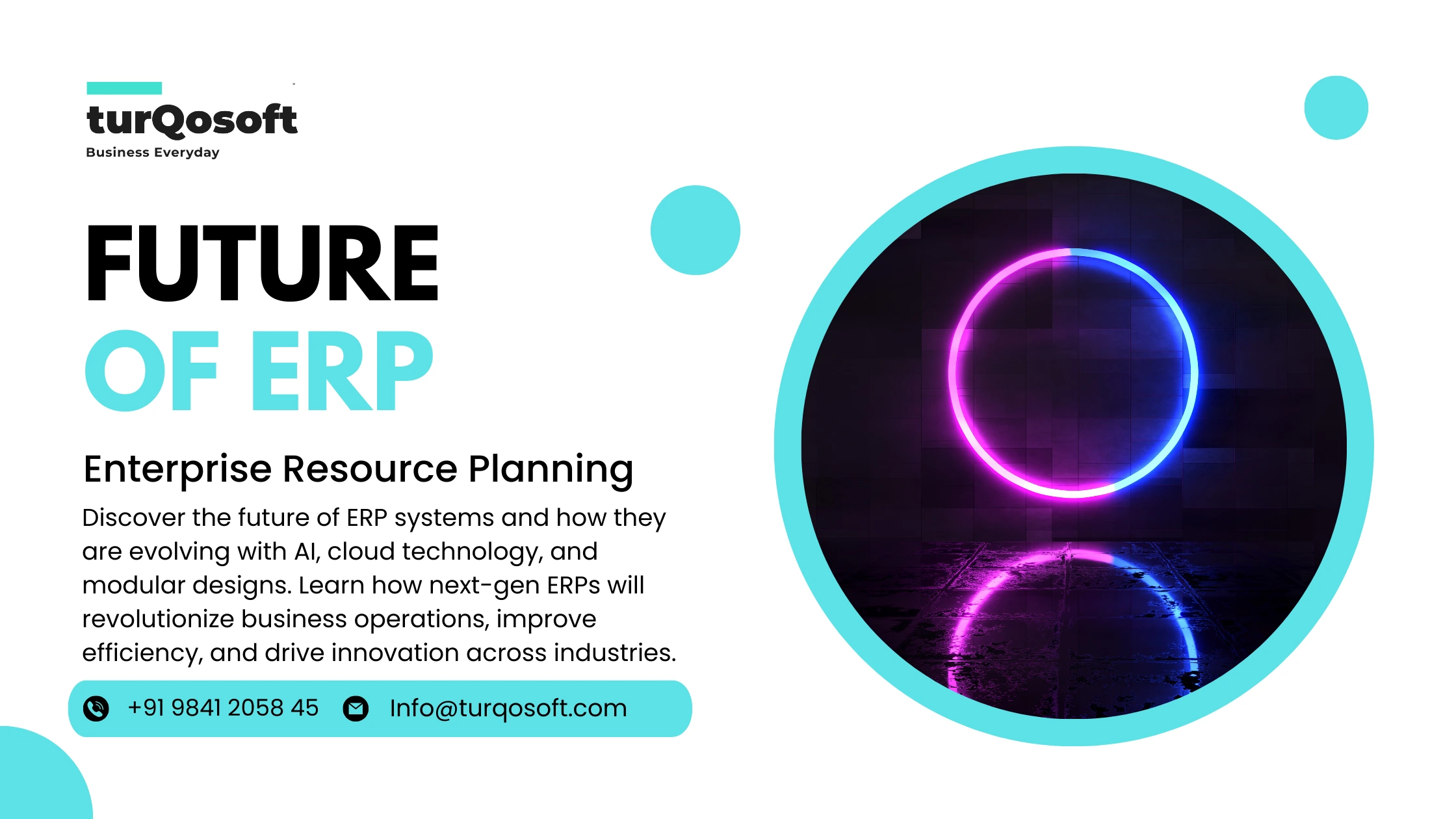 Future of Enterprise Resource Planning(ERP) - Turqosoft