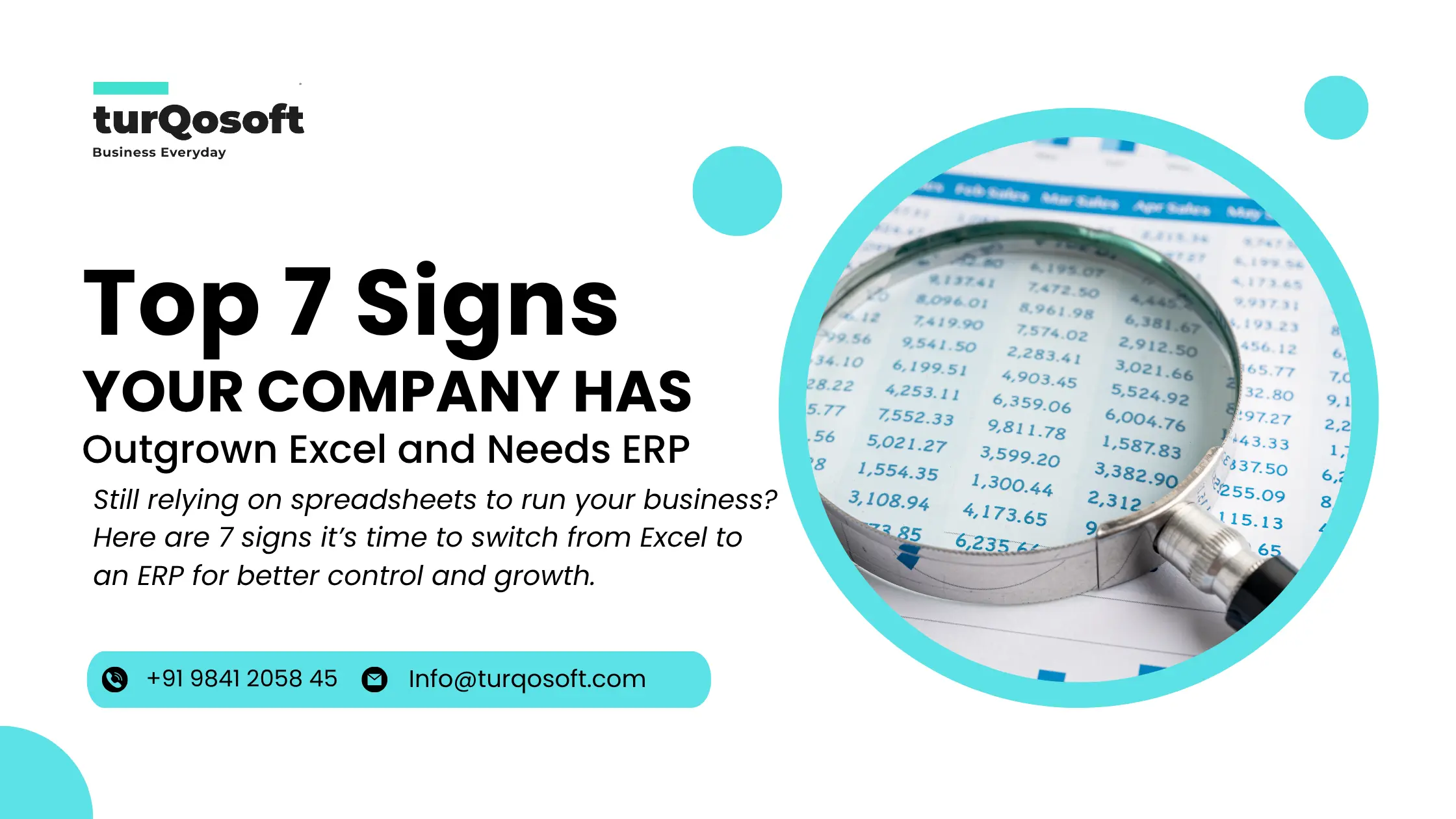 7 Signs You've Outgrown Excel and Need an ERP System