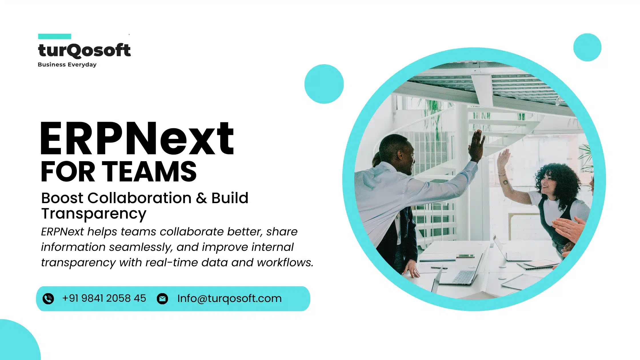 ERPNext for Teams: Boost Collaboration & Build Transparency