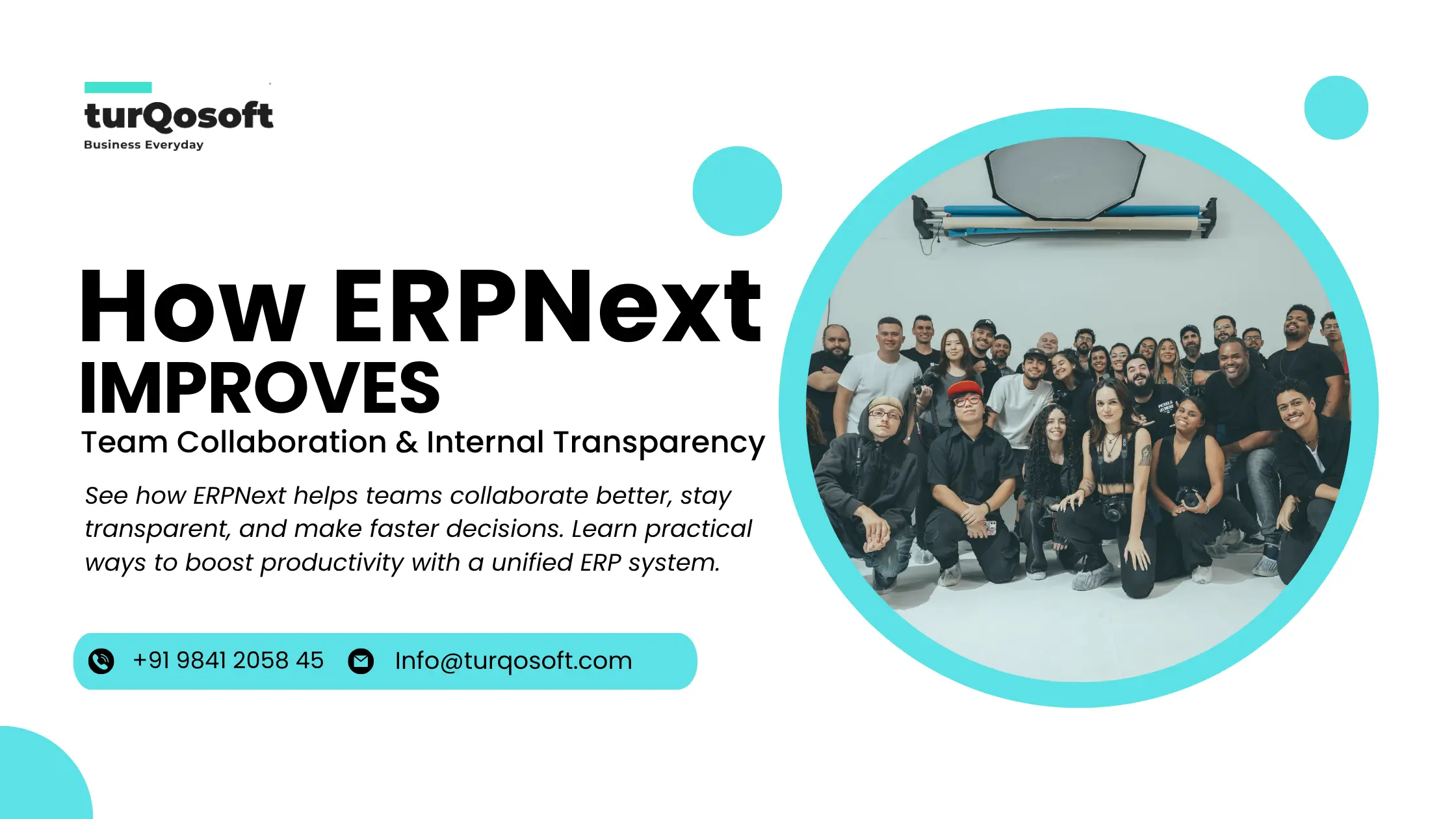 How ERPNext Improves Team Collaboration & Transparency